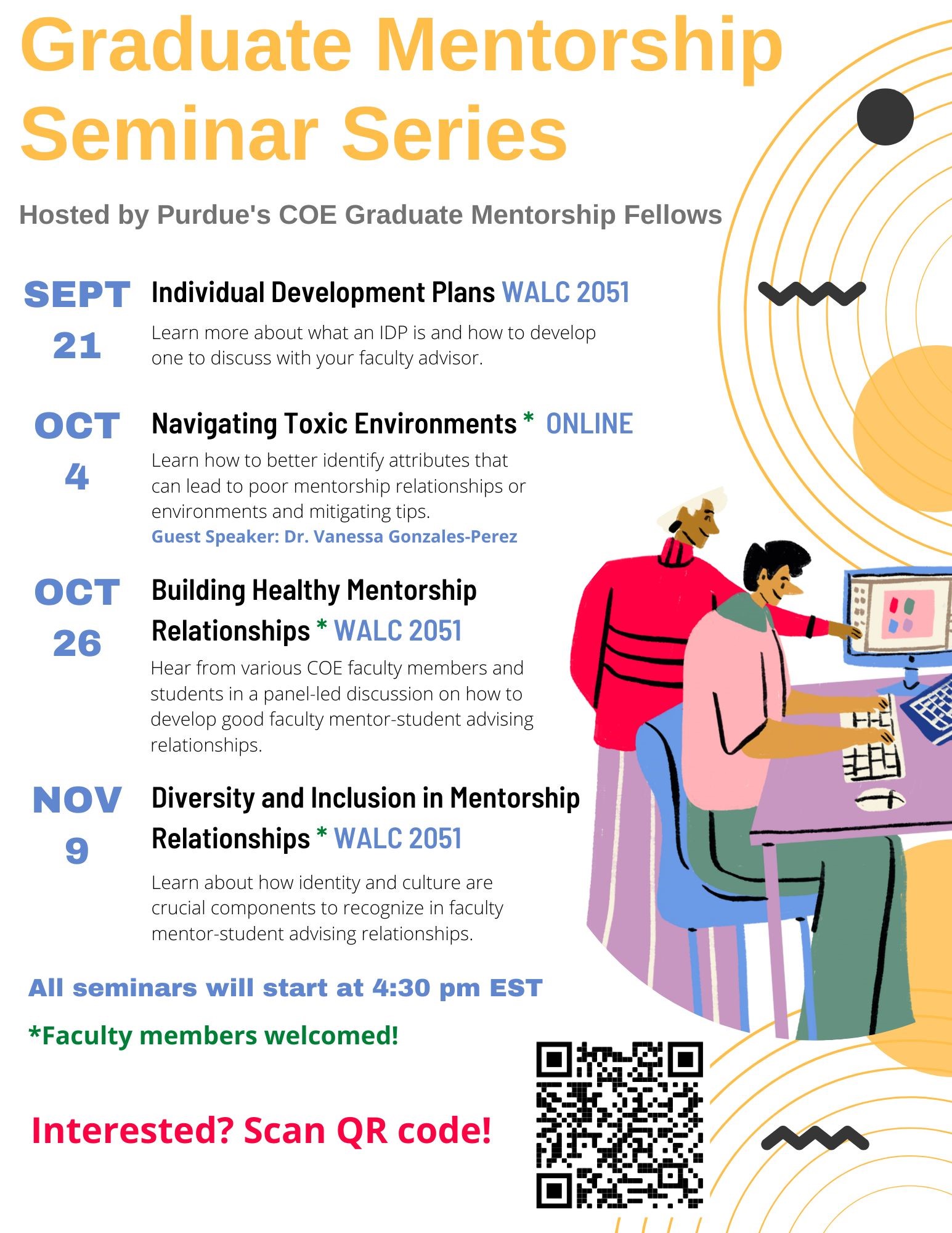 Fall Seminar Series | Graduate Mentoring Fellows - College of Engineering - Elmore Family School ...